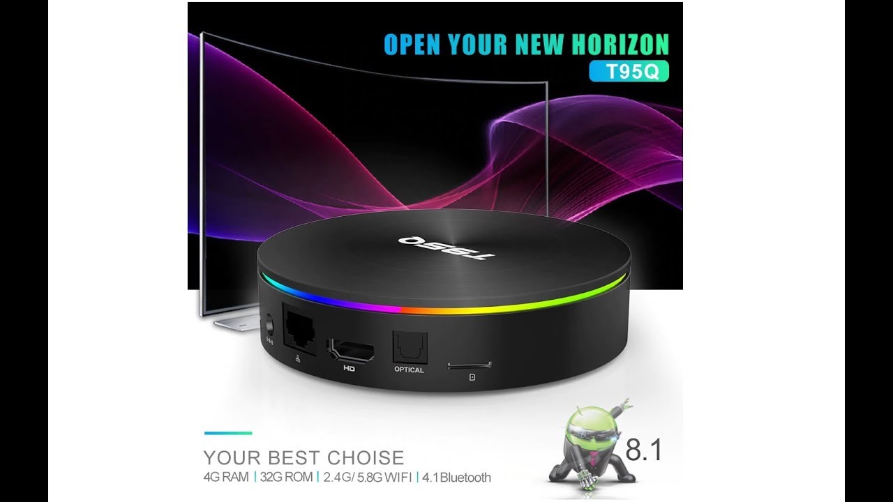 T95Q Android 8.1 TV Box - YouTube