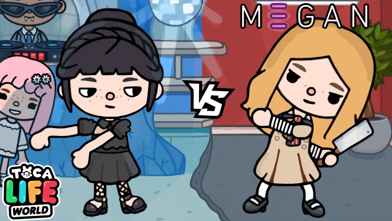 M3gan Vs Wednesday Dance Scene ππ» Animation π© Toca Boca Megan Youtube