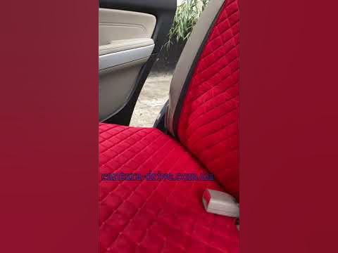 Задня накидка на сидіння з алькантари Lux ПАЙКА, Квадратний ромб ...