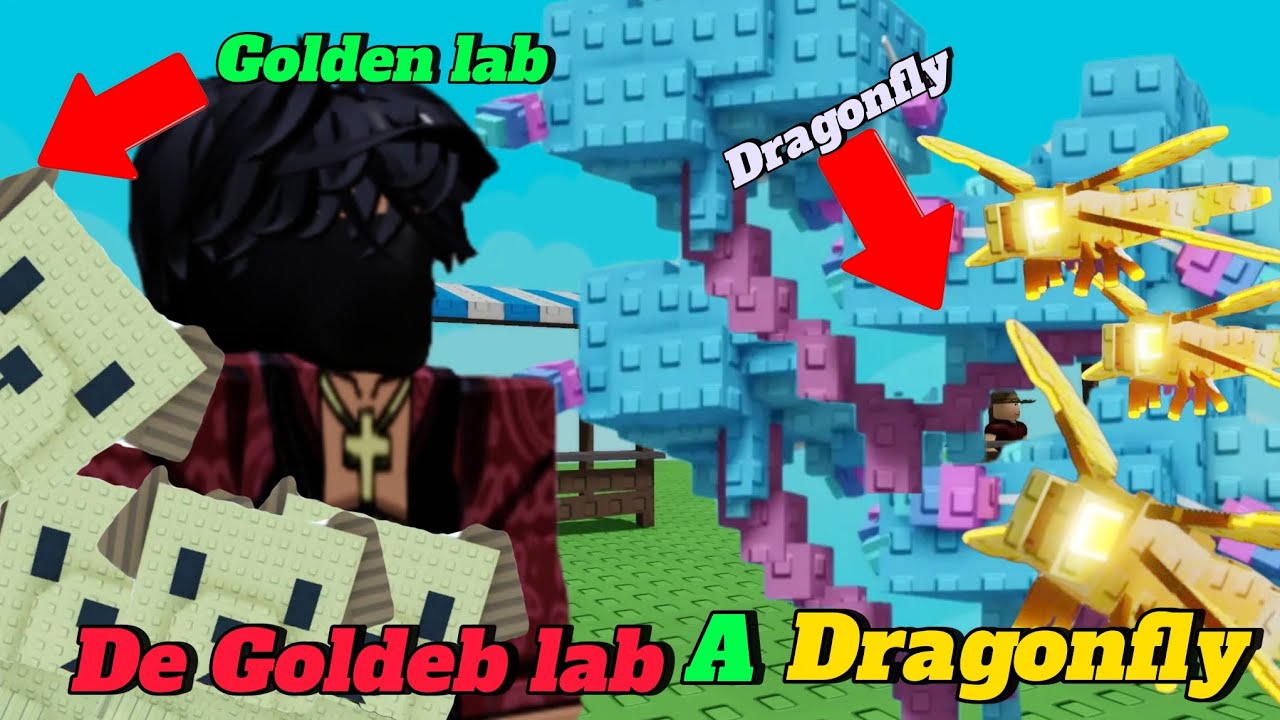 Pase De golden Lab a Dragonfly!! ️🍀Me Tomo 4 Dias |JeezYT|Grow a garden ...