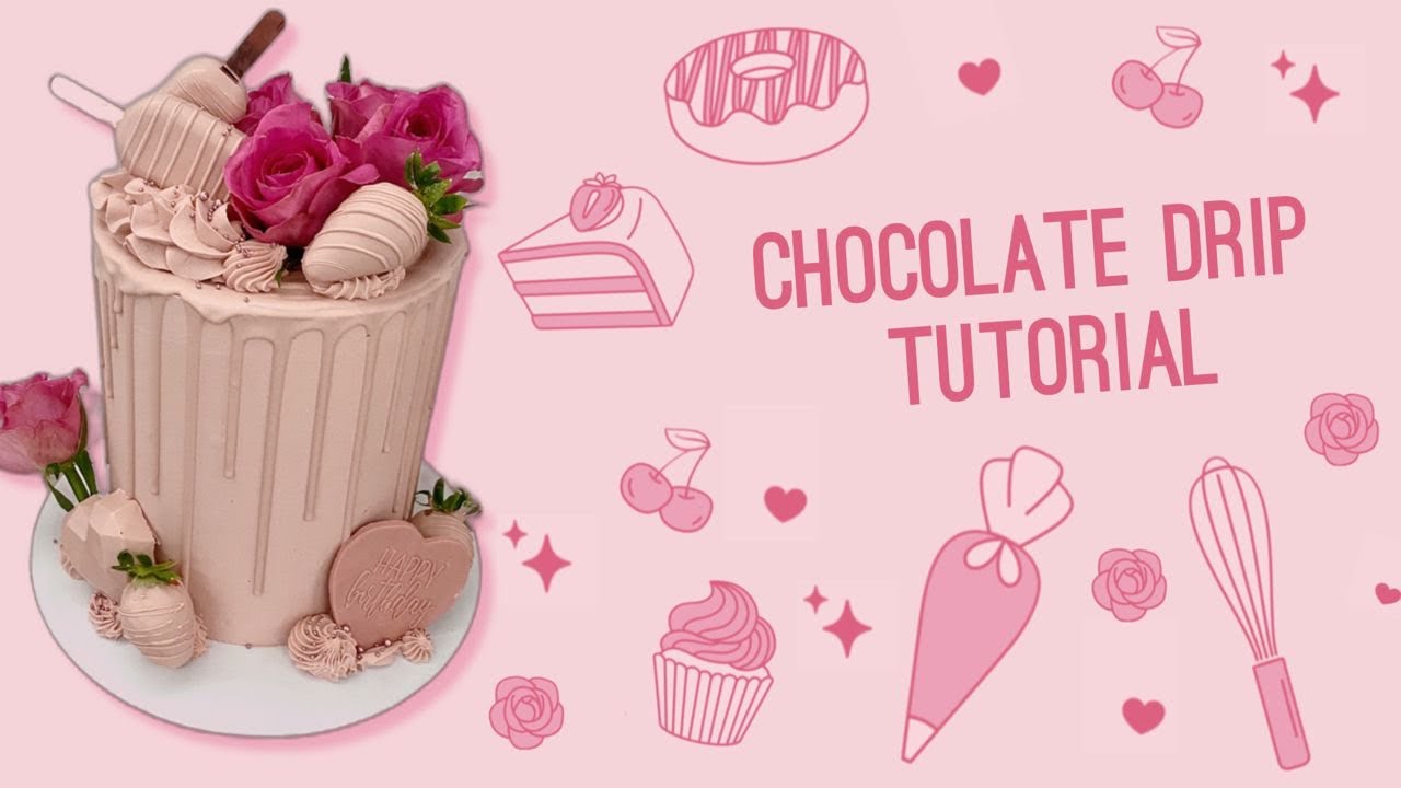 OUR CHOCOLATE DRIP TUTORIAL | Recipe and technique for a perfect drip ...