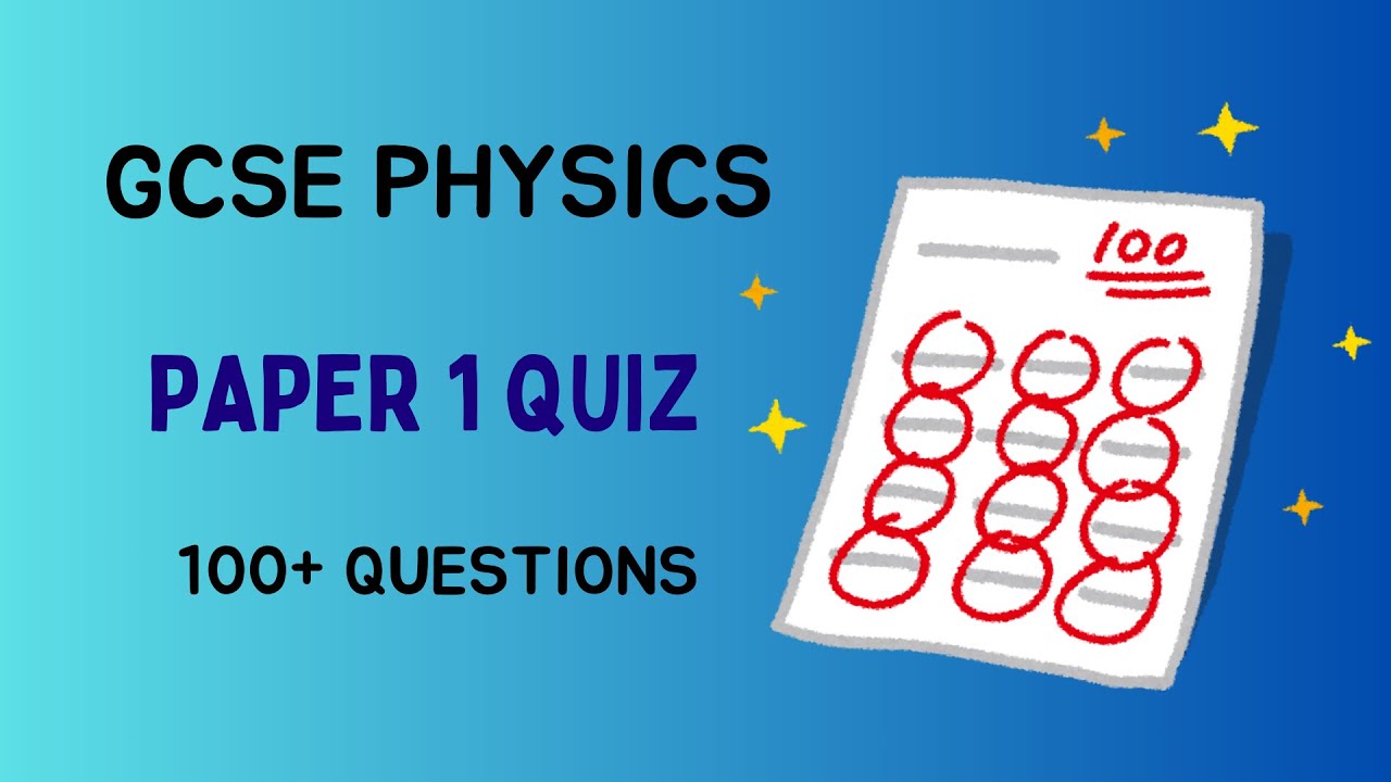 GCSE PHYSICS Paper 1 Q&A | The GCSE Science Teacher - YouTube