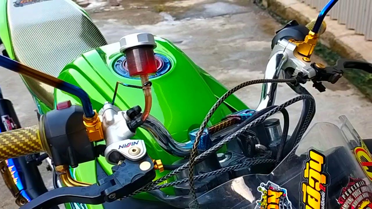Modifikasi all new Vixion R mothai hijau simpel, tanpa baut sultan ...