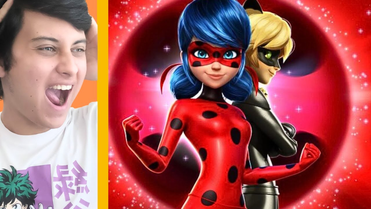 STREAMER REACCIONA POR PRIMERA VEZ A MIRACULOUS LADYBUG TODOS LOS ...