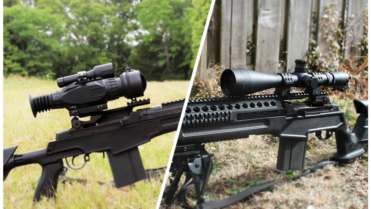 Best Scopes for the M1A | Top 7 Best Scope For M1A - YouTube