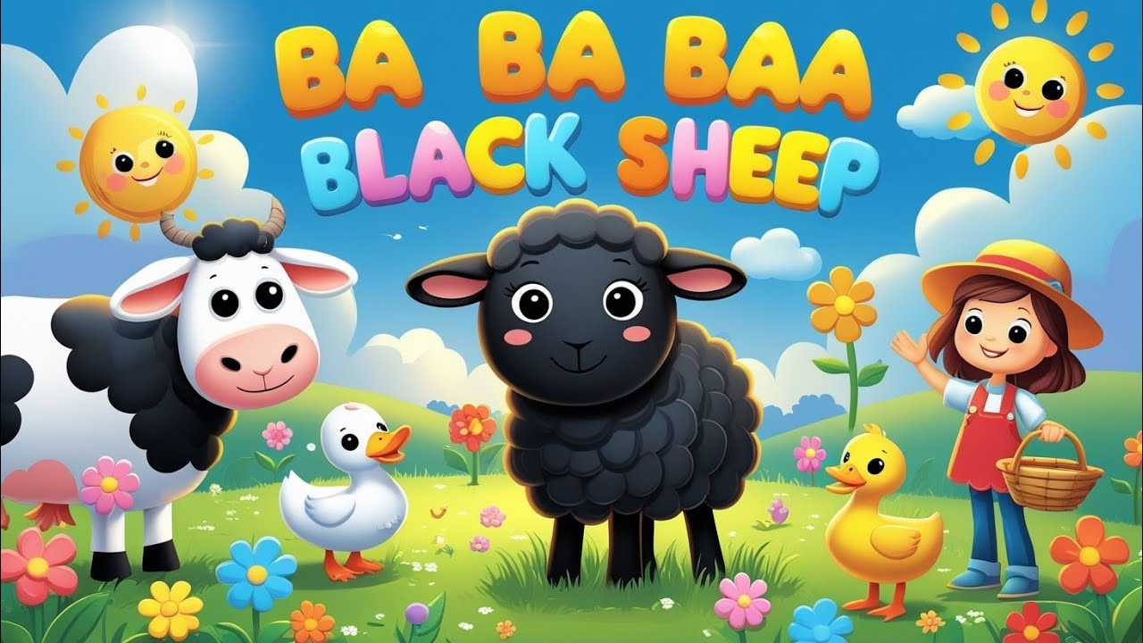 Baba Black Sheep poem for kids / cocomelon - YouTube
