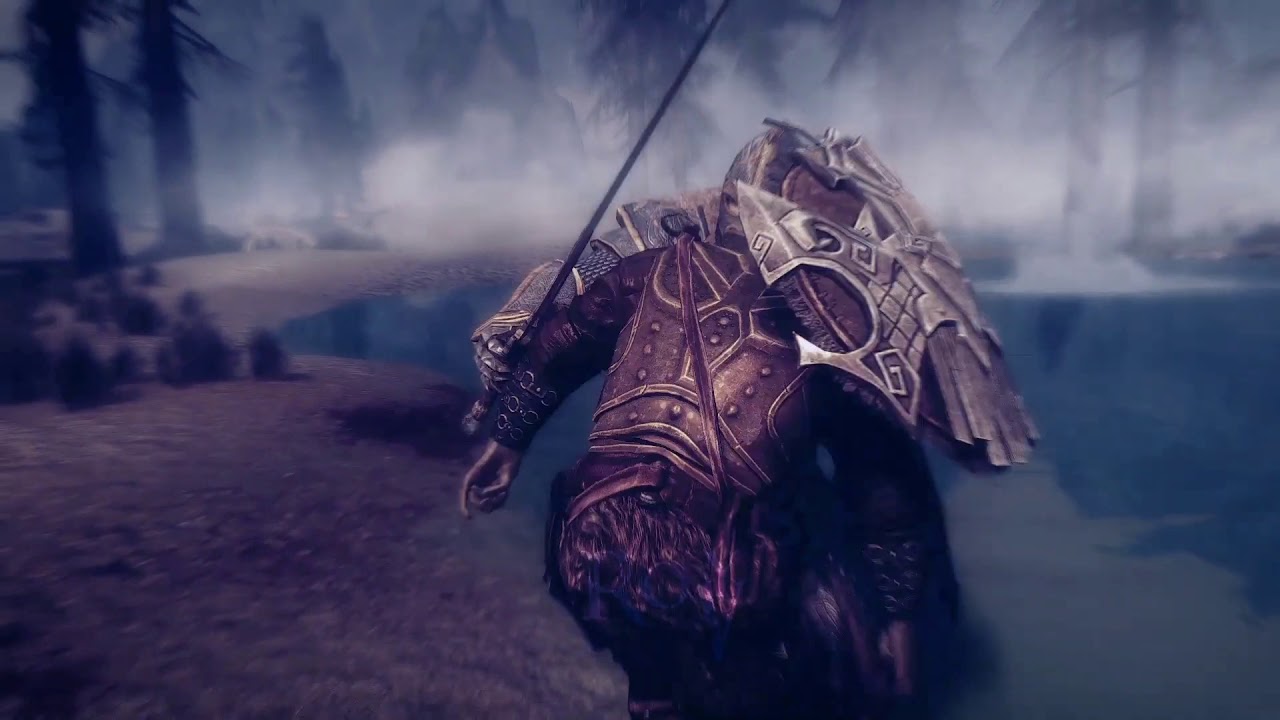 Masterwork Mithril Armor for Beyond Skyrim Roscrea - YouTube