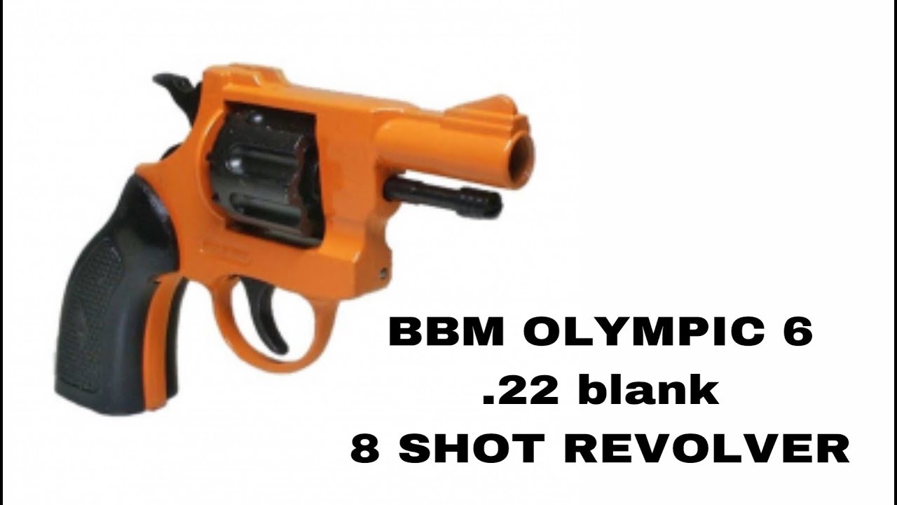 BBM Olympic 6 blank firing 8 shot review - YouTube