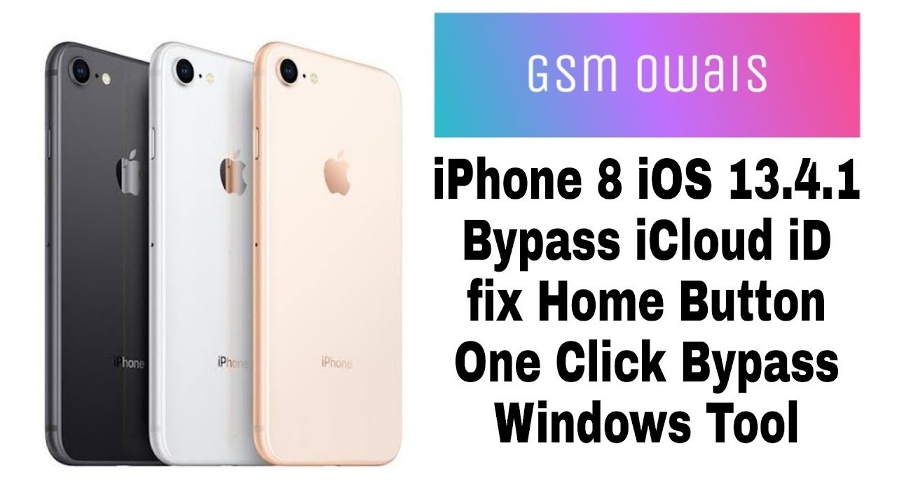 LIVE - iPhone 8 iOS 13.4.1 Bypass iCloud iD - YouTube