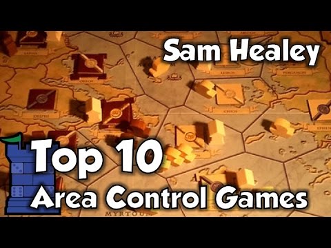 Top 10 Area Control Games with Sam Healey - YouTube