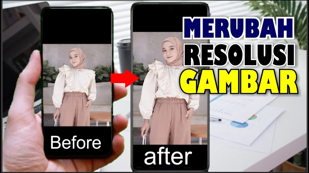 Cara Merubah Foto Burik Jadi high Quality - YouTube