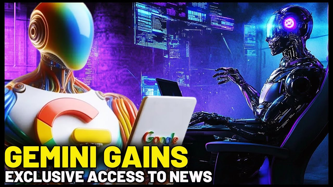 GOOGLE'S AI NOW BRINGS REAL-TIME NEWS - YouTube