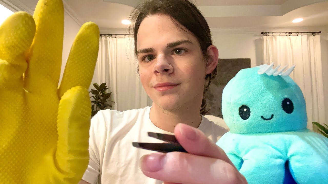 Asmr Negative Energy Plucking Role Play Youtube
