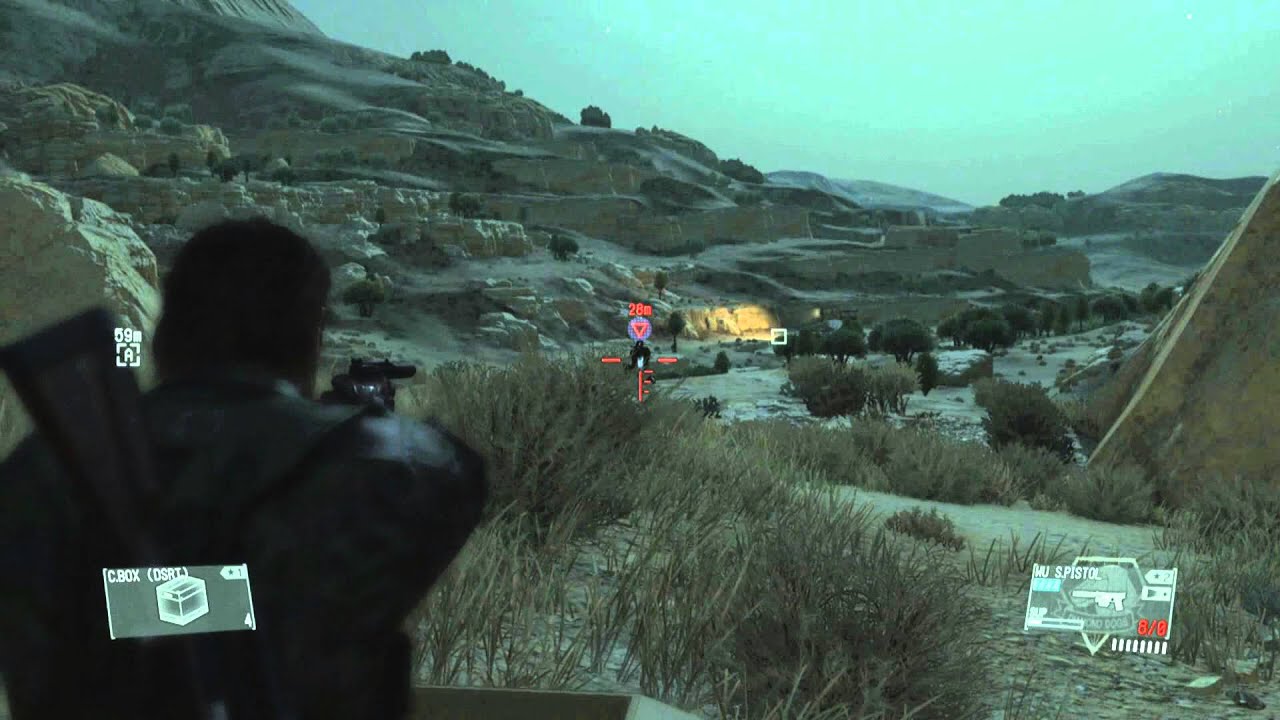 Metal Gear Solid V (Muddvain) Hiding In The Box - YouTube