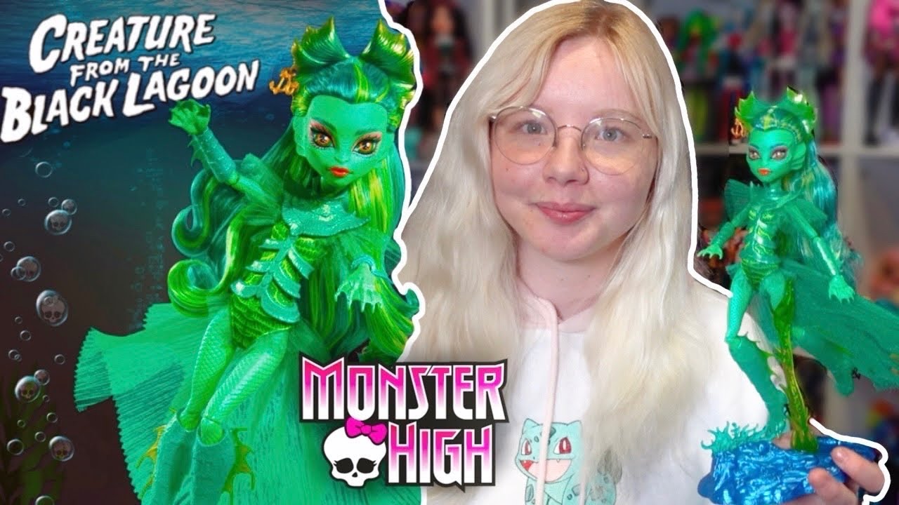 Monster High CREATURE FROM THE BLACK LAGOON Doll Unboxing! - YouTube