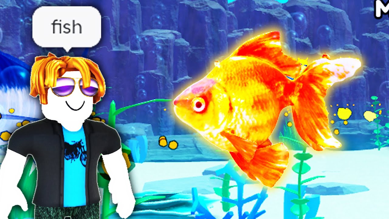 I Became a Fish in Roblox... - YouTube