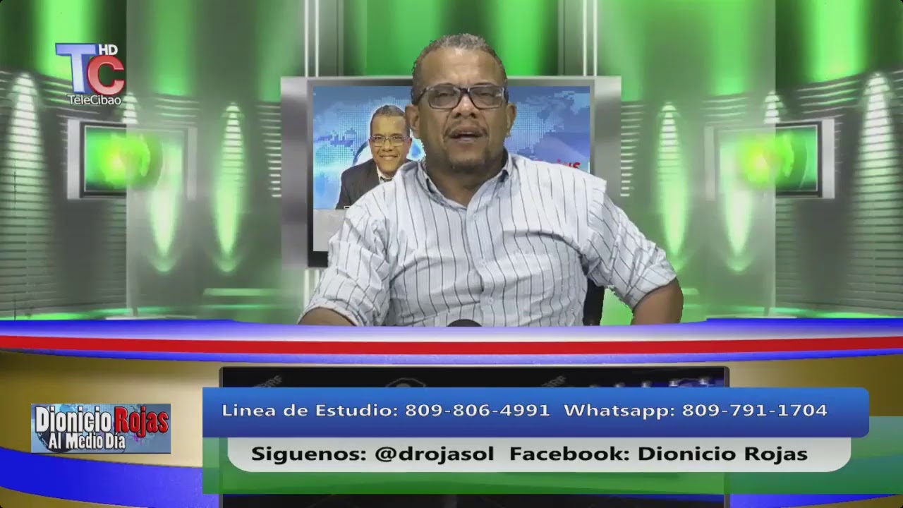DIONICIO ROJAS EN VIVO AL MEDIO DIA CON DIONICIO POR telecibaohd.tv 17 ...