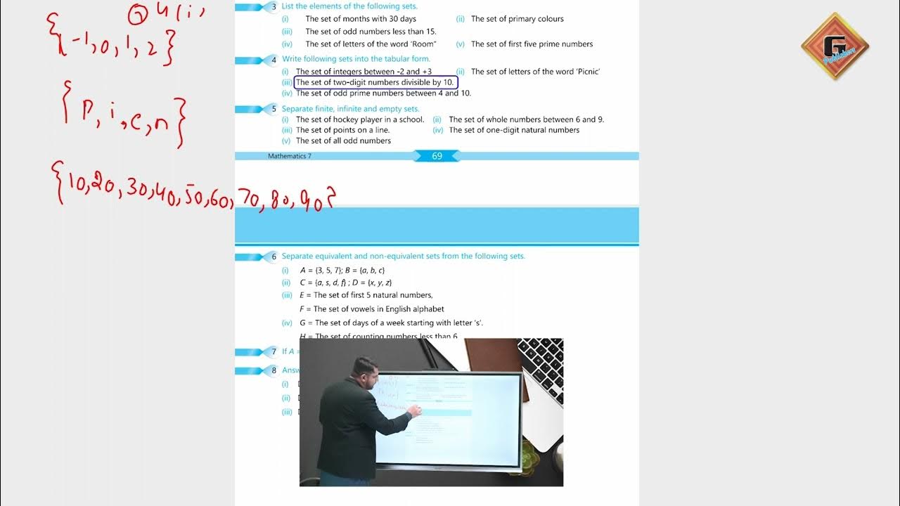 Gohar Mathematics 7|Unit 6|Lec 9|Review Exercise 6 - YouTube