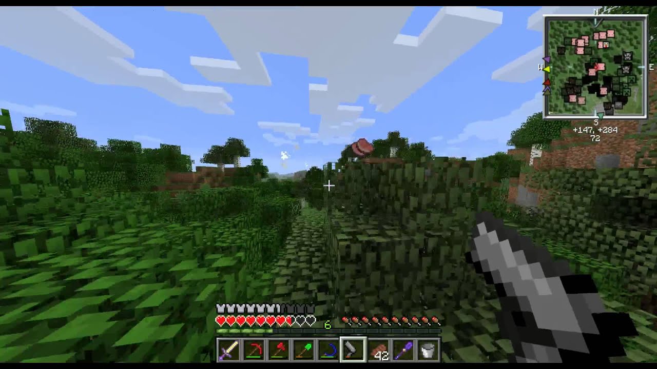 Minecraft Gangsta Mod Gameplay - YouTube