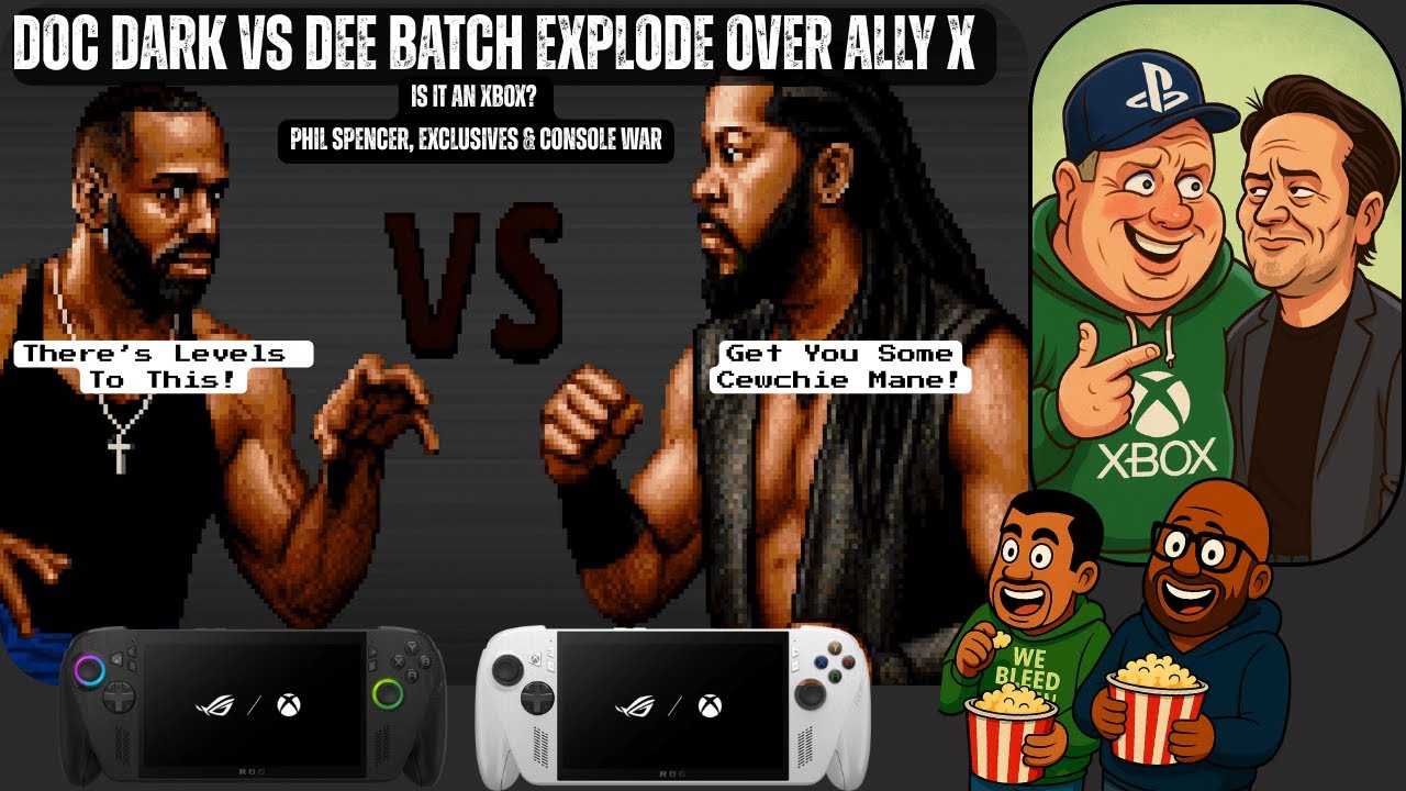Doc Dark vs Dee Batch Explode Over Ally X — Is It an Xbox? Phil Spencer ...