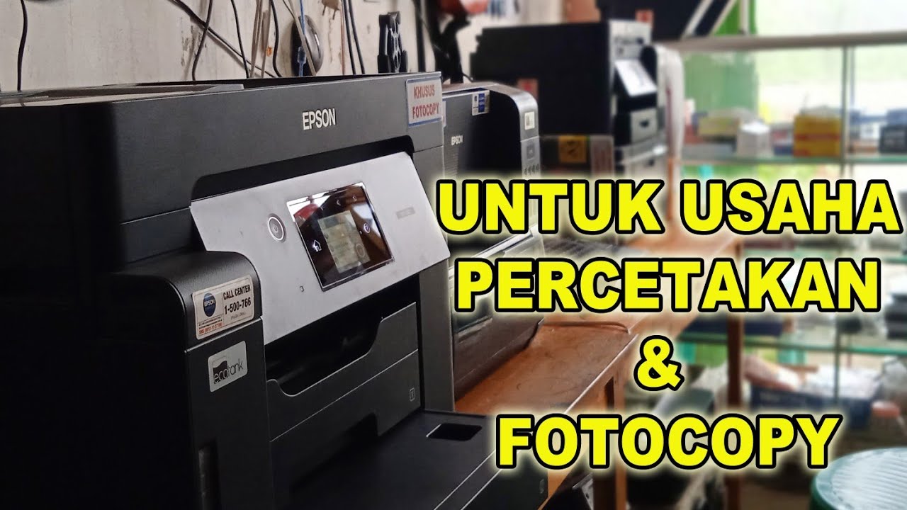 BEBERAPA JENIS PRINTER UNTUK USAHA PERCETAKAN MAUPUN FOTOCOPY - YouTube