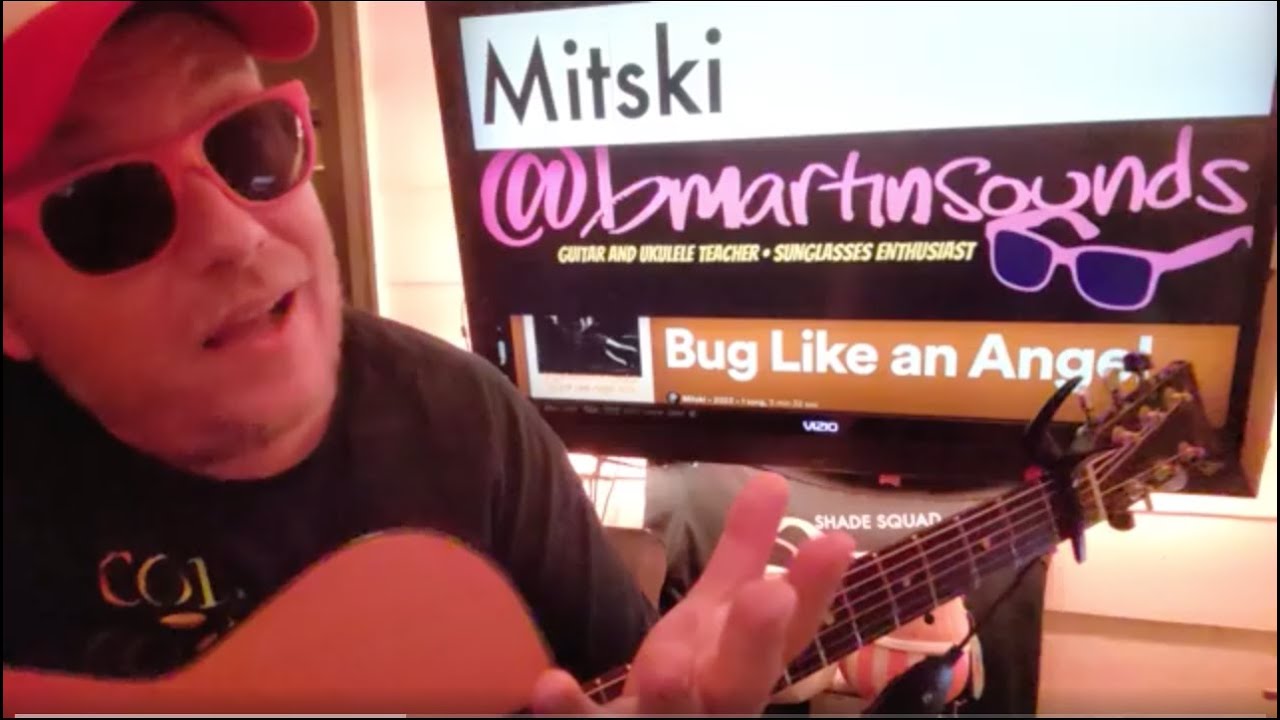 Bug Like An Angel - Mitski Guitar Tutorial (Beginner Lesson!) - YouTube