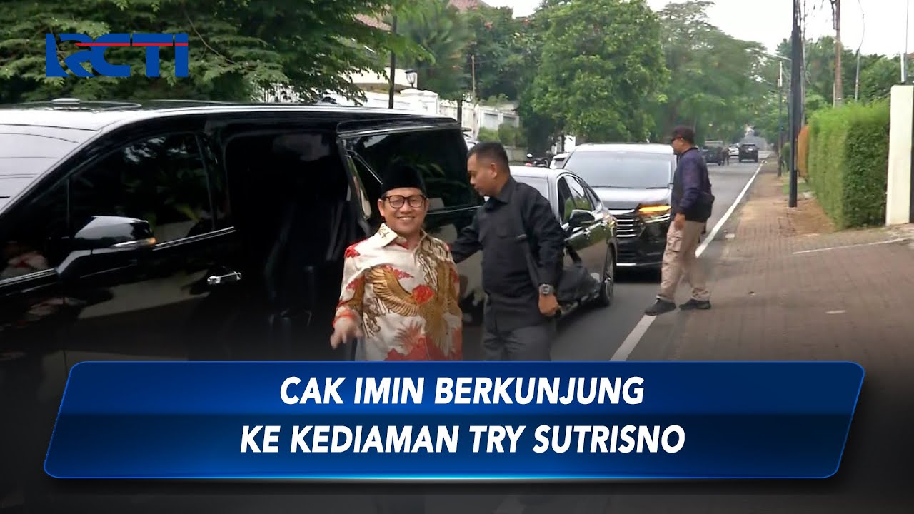 Safari Politik, Cak Imin Sambangi Kediaman Wapres ke-6 RI Try Sutrisno - YouTube