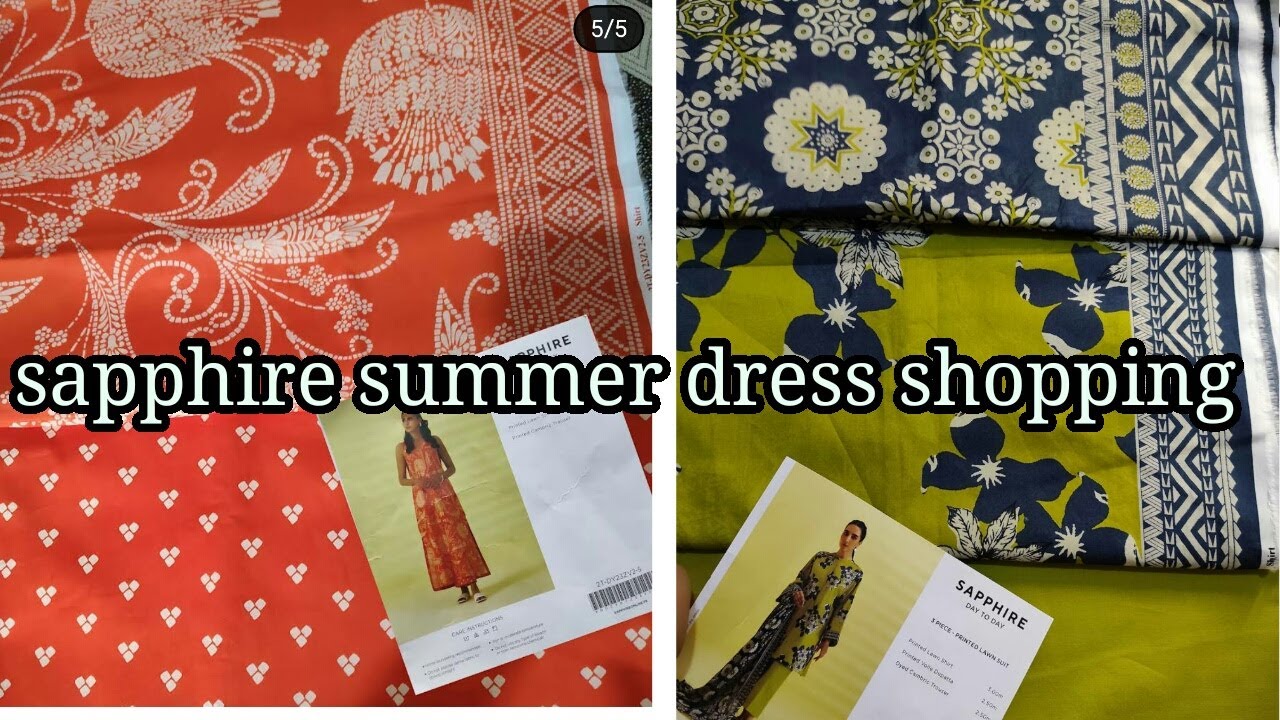 I Found THE BEST Summer Dresses at the Sapphire Store! - YouTube