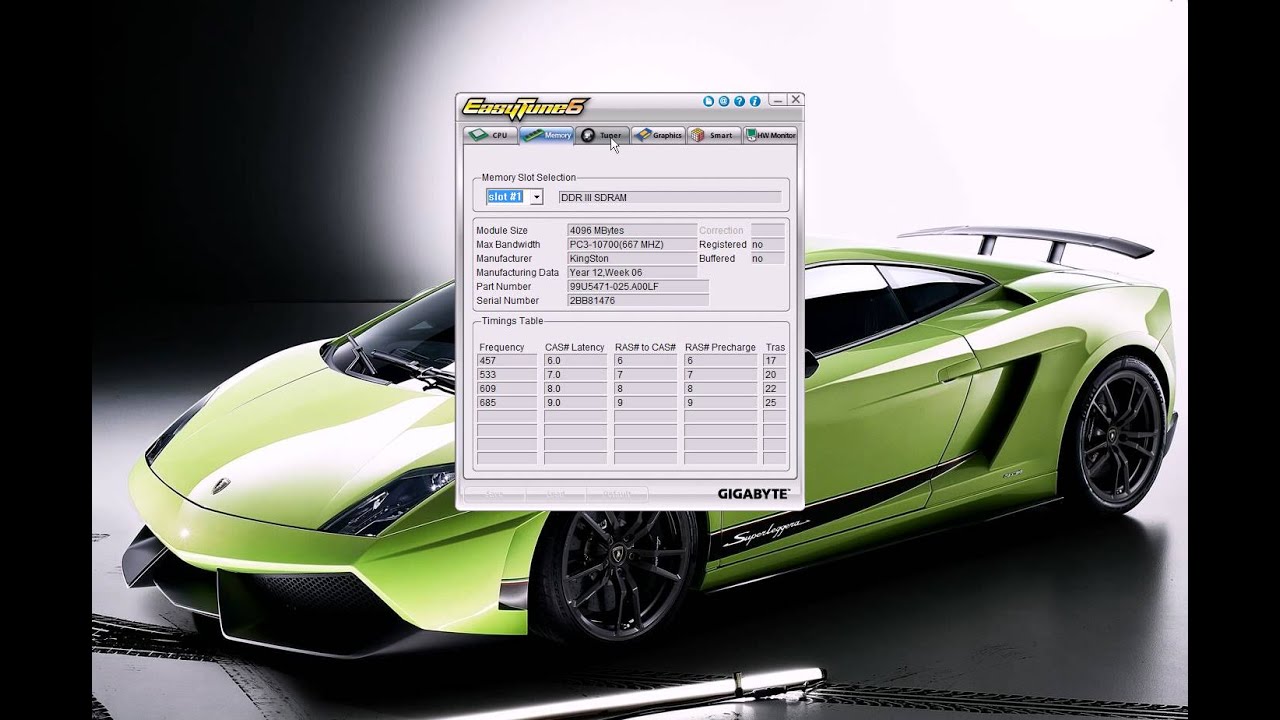 Review EasyTune6 Gigabyte - YouTube