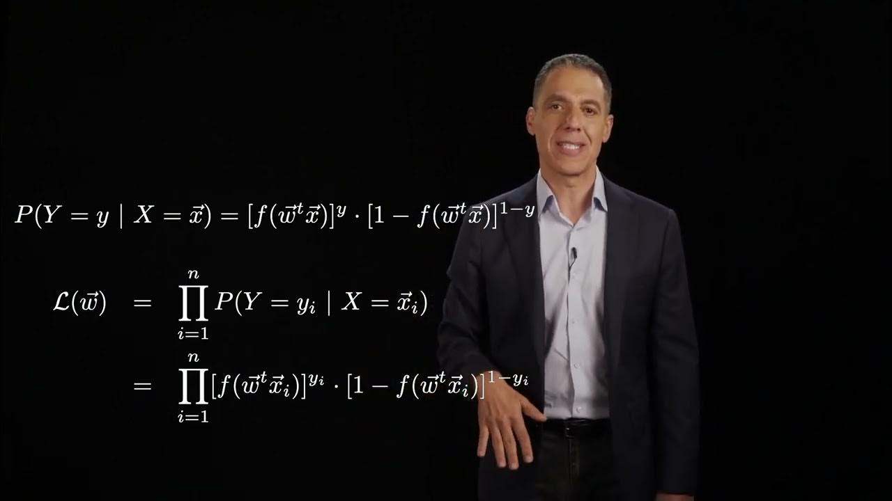 Image understanding: supervised learning: classification: linear: logistic regression - YouTube