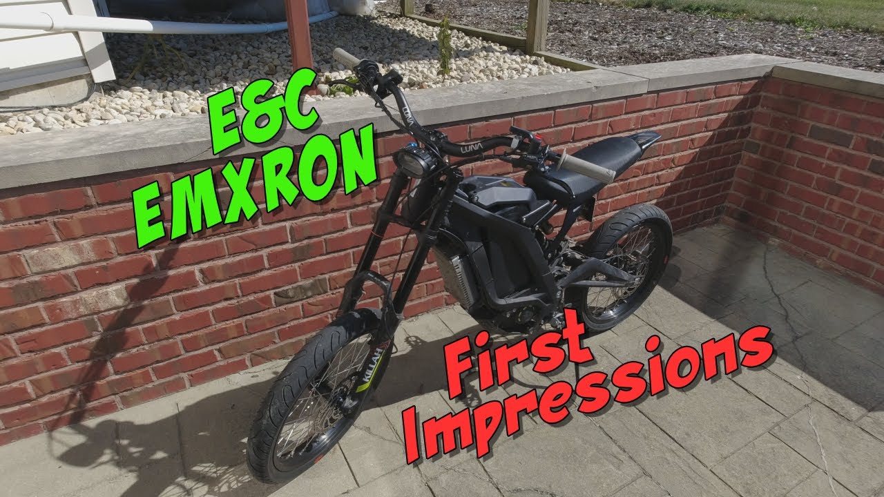 EMXRON Sur Ron kit first impressions - YouTube
