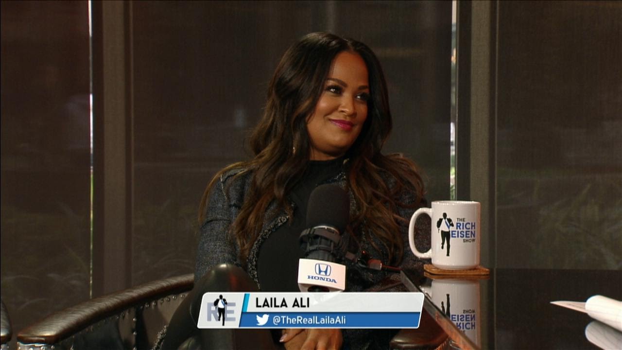 Former Boxing Champion Laila Ali Joins The RE Show in Studio - 1/6/17 ...