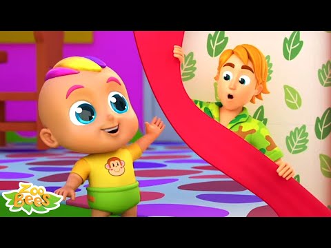 Peek a Boo | çocuk şarkısı | Zoobees Türkçe | Anaokulu | Okul öncesi eğitim | Tekerlemeler