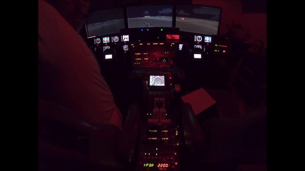 Home Cockpit - VATSIM FNO Boston 60 Hours 2nd leg KBUF to KBOS - YouTube