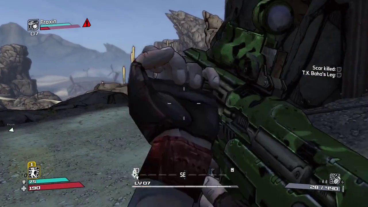 Borderlands Part 5 - TK Has More Work - 60fps First Time Play - YouTube