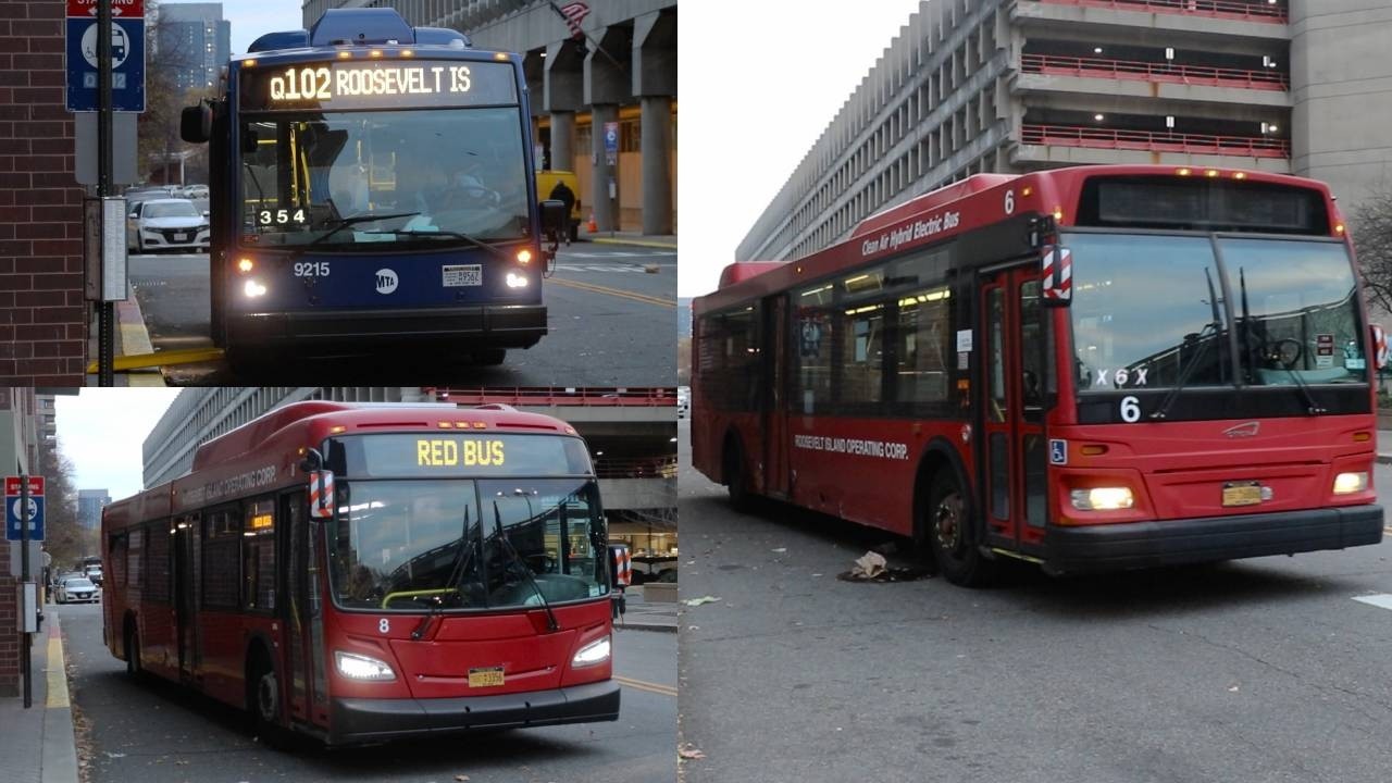 RIOC and MTA Bus: Q102 & Red Bus Action at Main Street and the ...