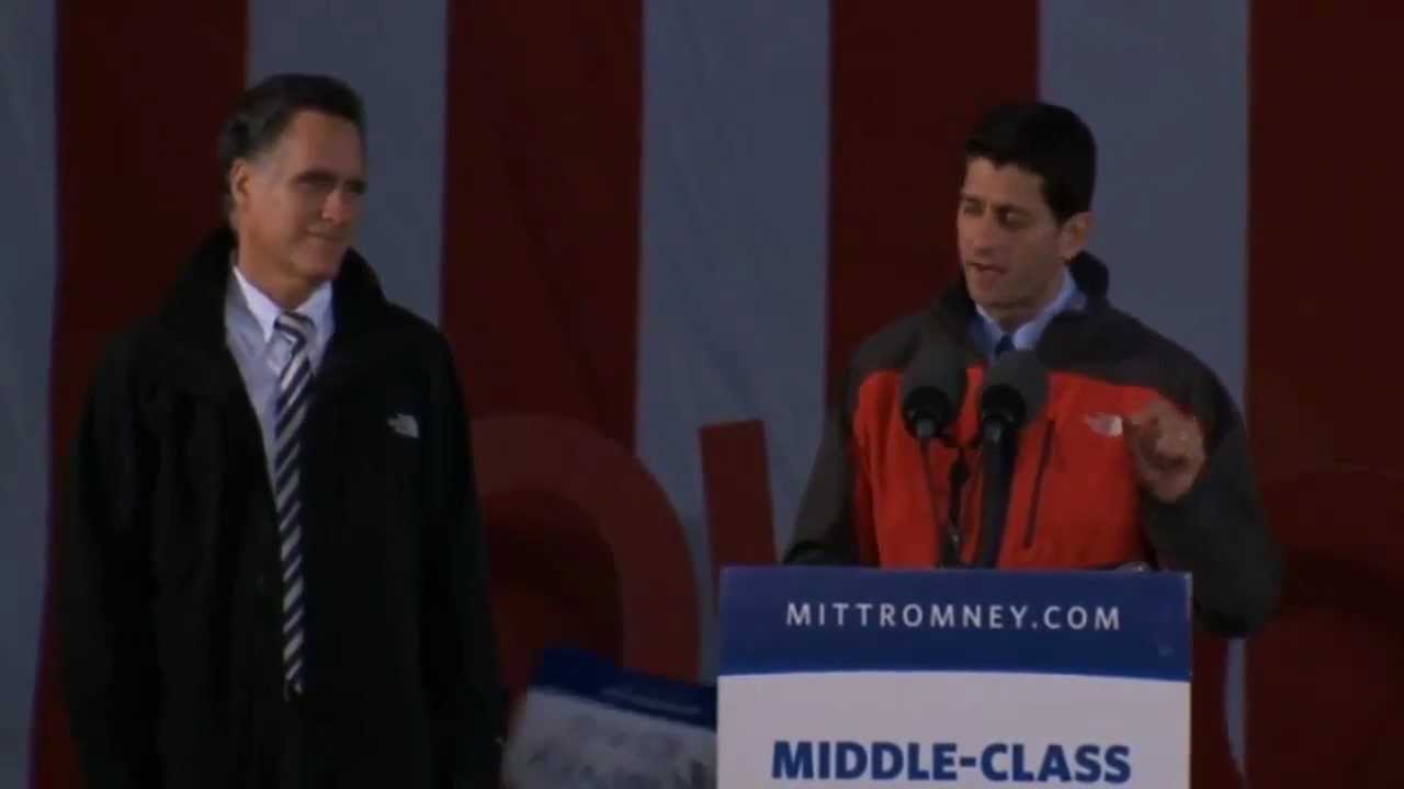 Mitt Romney and Paul Ryan at a Campaign Stop in Lancaster Ohio - YouTube