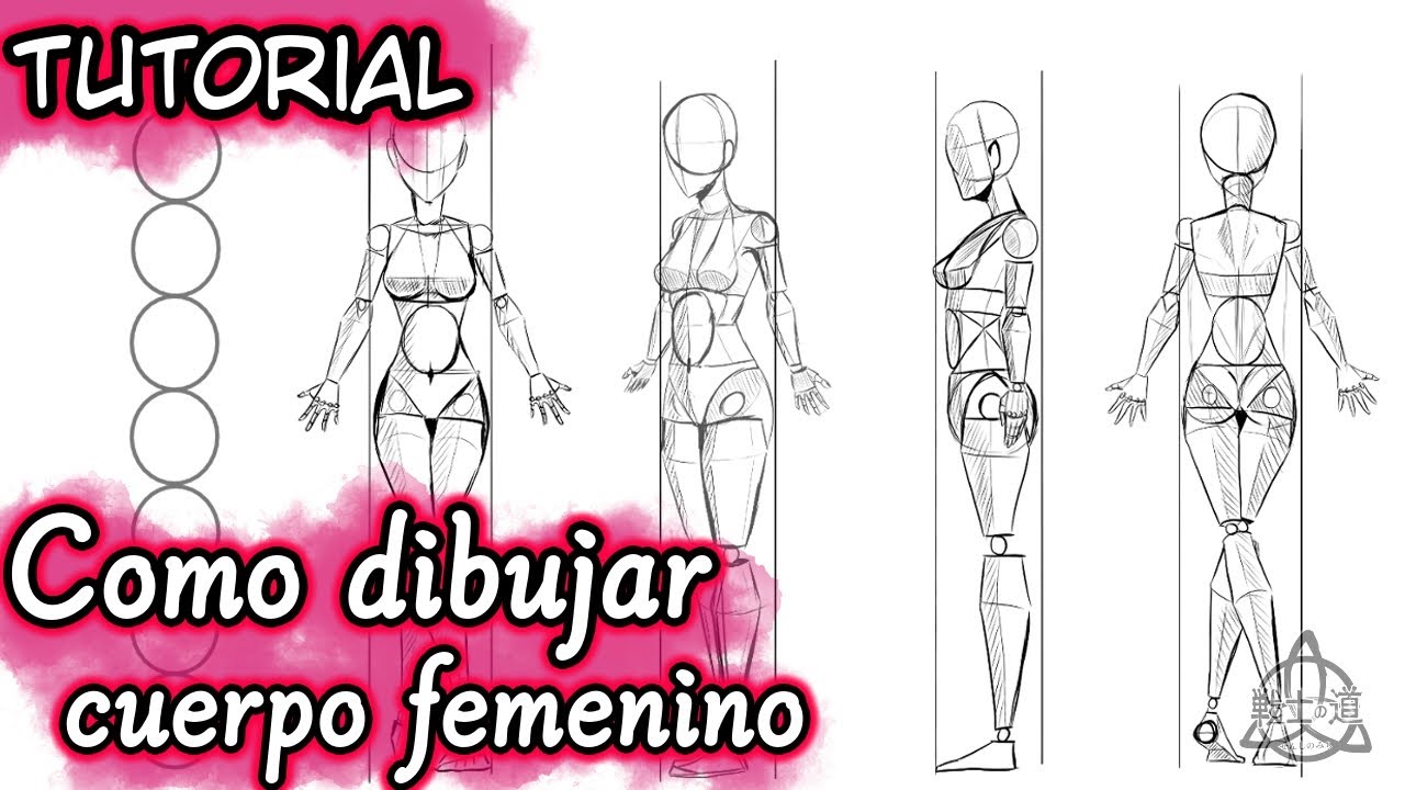 Tutorial Como Dibujar Un Cuerpo Femenino Extructura Youtube