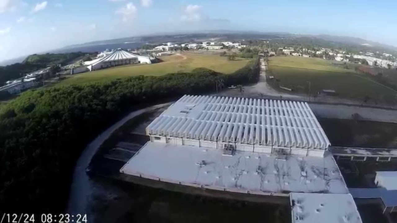 GUAM AERIAL VIDEO (GWHS GYM) - YouTube