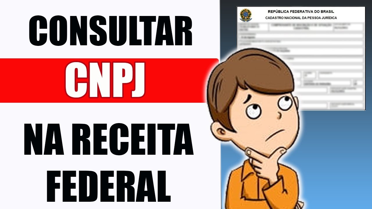 Consultar CNPJ na Receita Federal | Passo a Passo! - YouTube