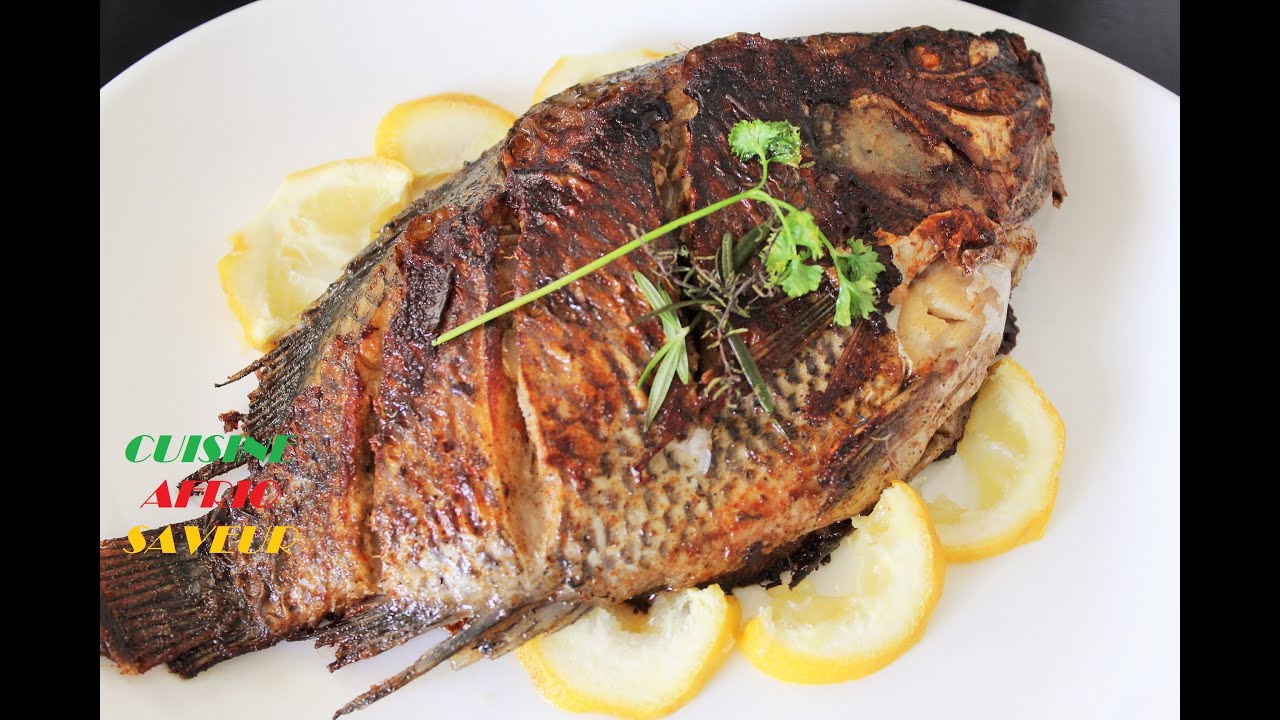 Tilapia frit - YouTube