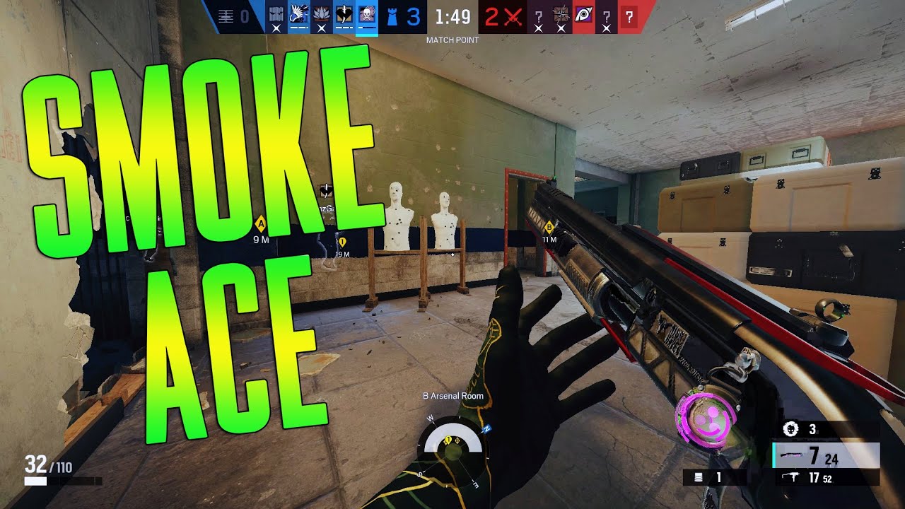 SMOKE ACE - Rainbow Six Siege - YouTube