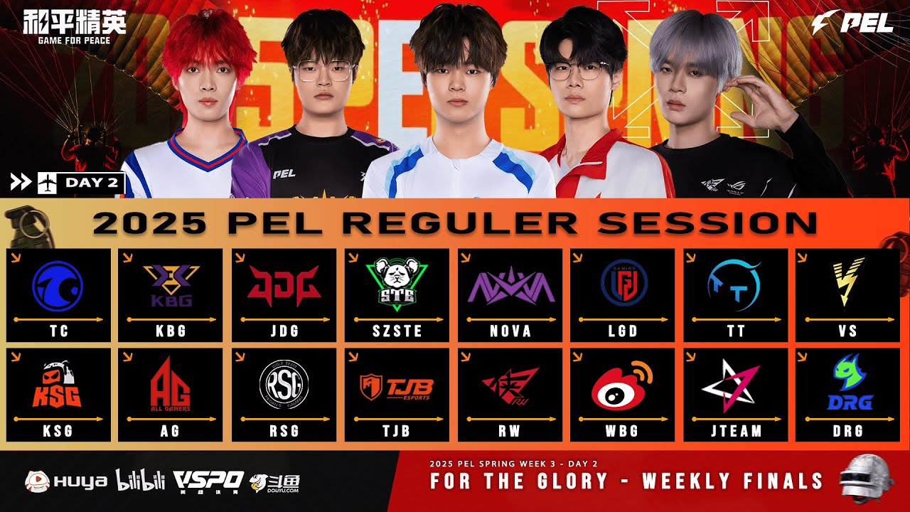 LIVE : 2025 PEL SPRING REGULER SESSION WEEK 3 DAY 2 | WEEKLY FINALS DAY 1 | 2025 年 PEL 春季会议第 3 周 ...
