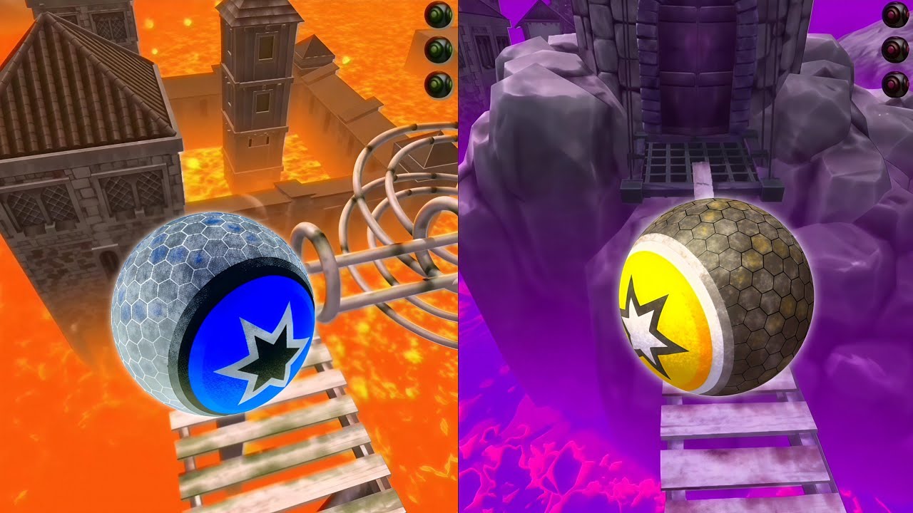 🌏🎯Rollance Adventure Balls Vs Reverse Video Gameplay SpeedRun ...