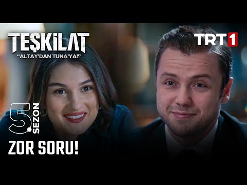 Altay ve Selen yemekte! | #Teşkilat 133. Bölüm @trt1