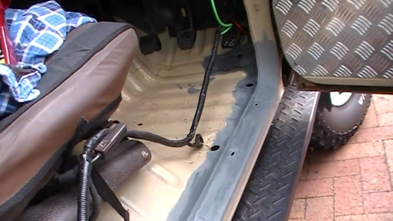 FJ 75 Troopy Redneck Rust Repairs Part 1 - YouTube
