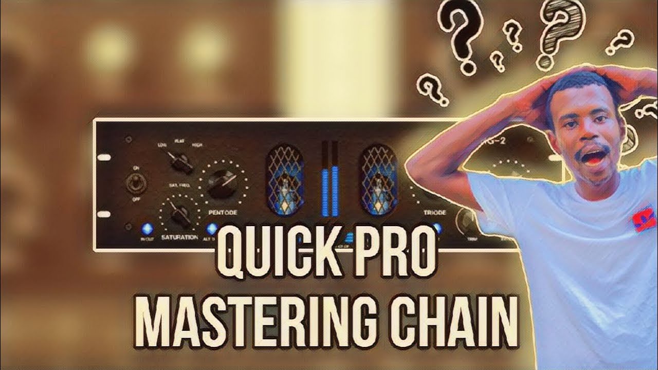 Perfect Mastering Chain For Your Home Studio - YouTube