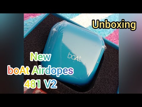New boAt Airdopes 481 V2 | Unboxing #shorts by tob