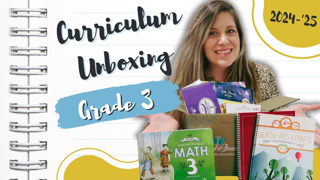 3rd Grade Homeschool Curriculum Picks 2024-2025 | The Good and The ...