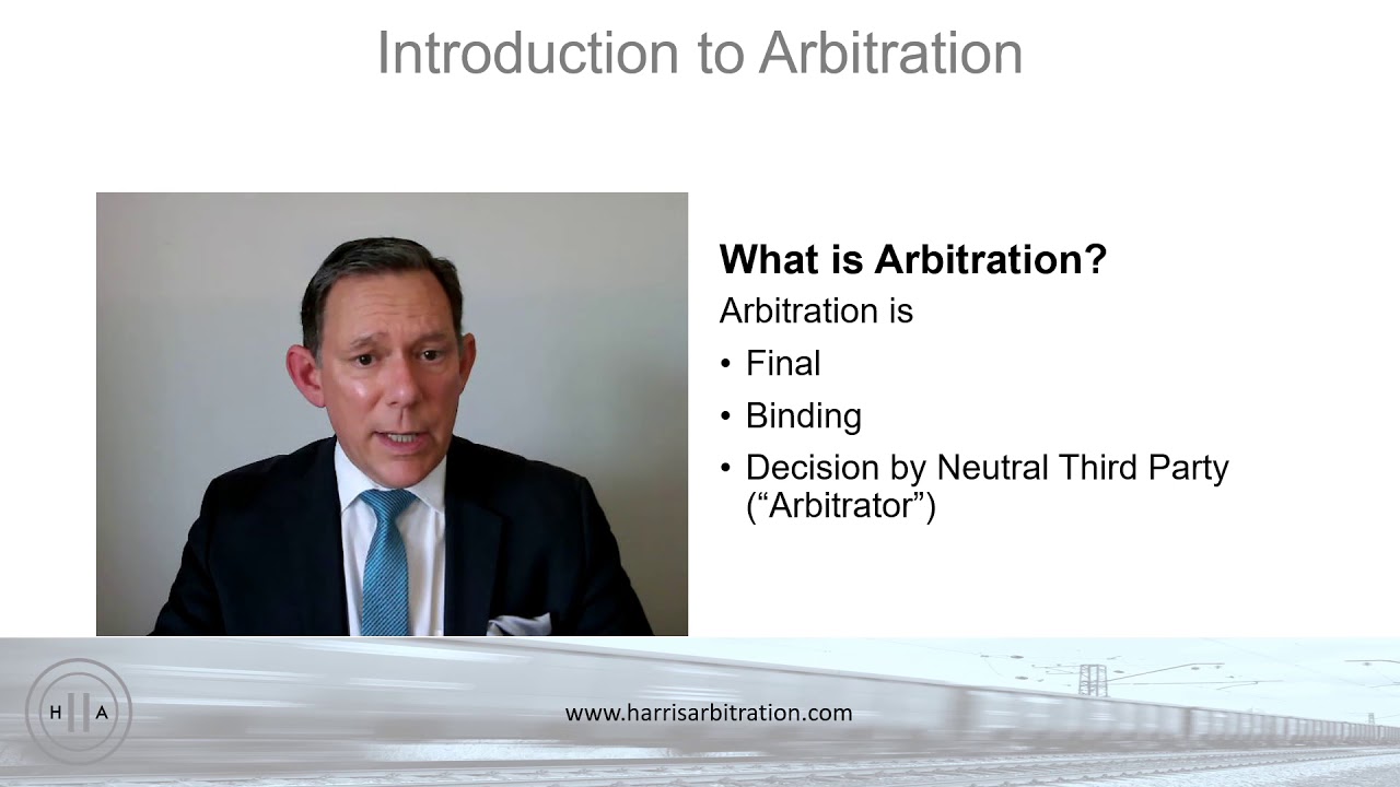 Introduction to Arbitration - YouTube